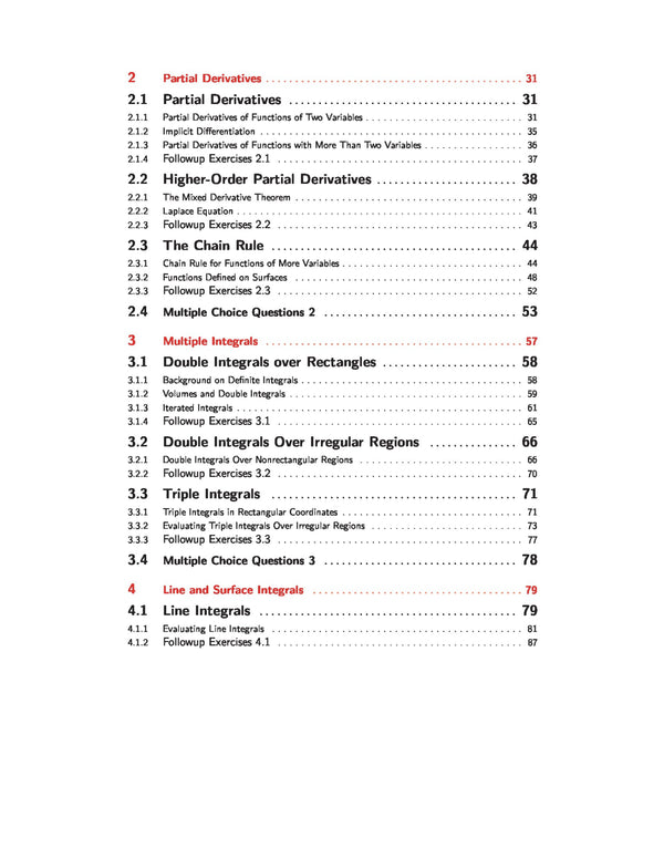 Multivariable Calculus (First Edition) | For BS Associate Degree Progr